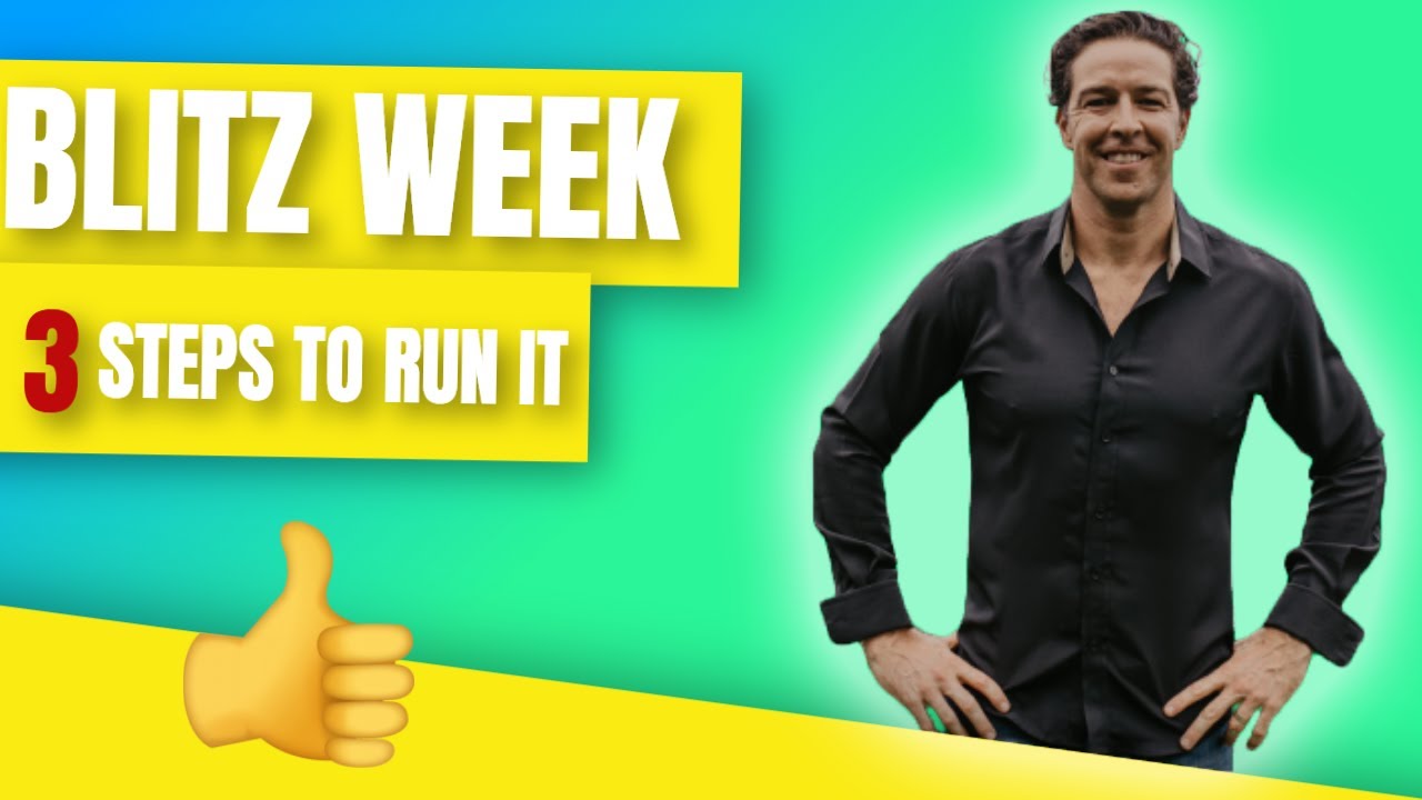 How to Run a Network Marketing Blitz Week – Andrew Logan